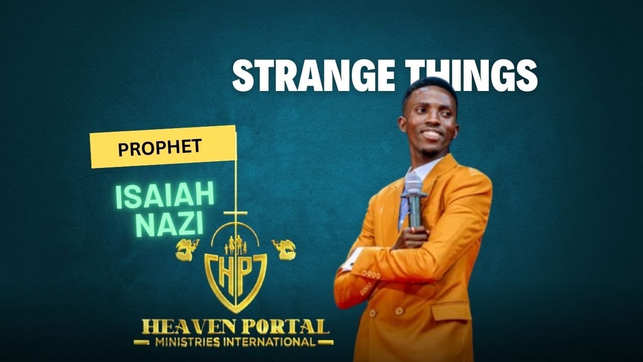 LIVE:TUESDAY SERVICE (STRANGE THINGS) _ - PROPHET ISAIAH NAZI - YouTube