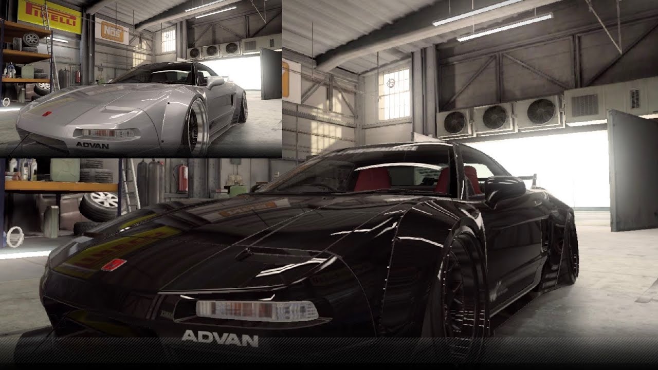 【CSR2】LB Works NSX-R (purple/gold), shift & tune for 9.71x (9.75x ...