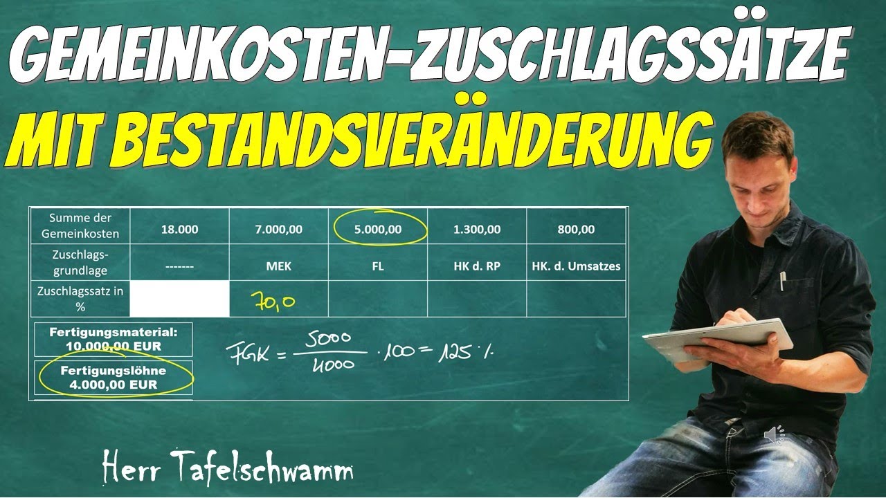 Gemeinkosten Berechnen