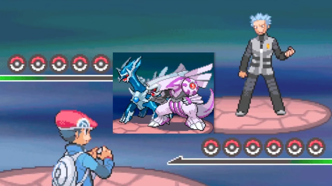 Pokemon Renegade Platinum - vs. Galactic Boss Cyrus in the Distortion ...