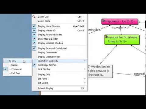 ATLAS.ti 7: Basics of network views - YouTube