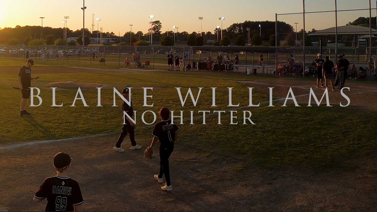 Blaine Williams No Hitter in the Championship - Paris Haymakers 8u ...