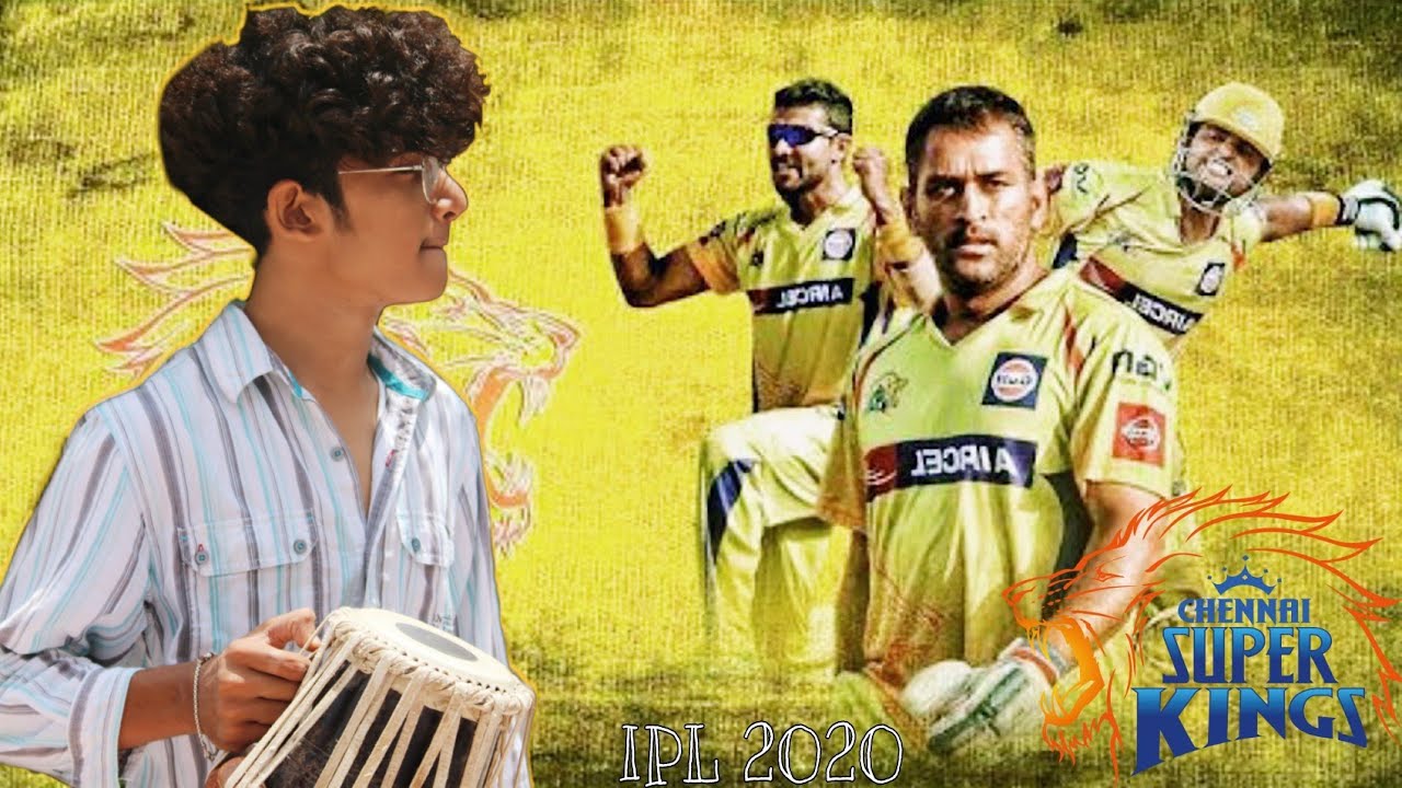 Chennai Super Kings Theme Song | Tabla Cover | IPL 2020 | V E D - YouTube
