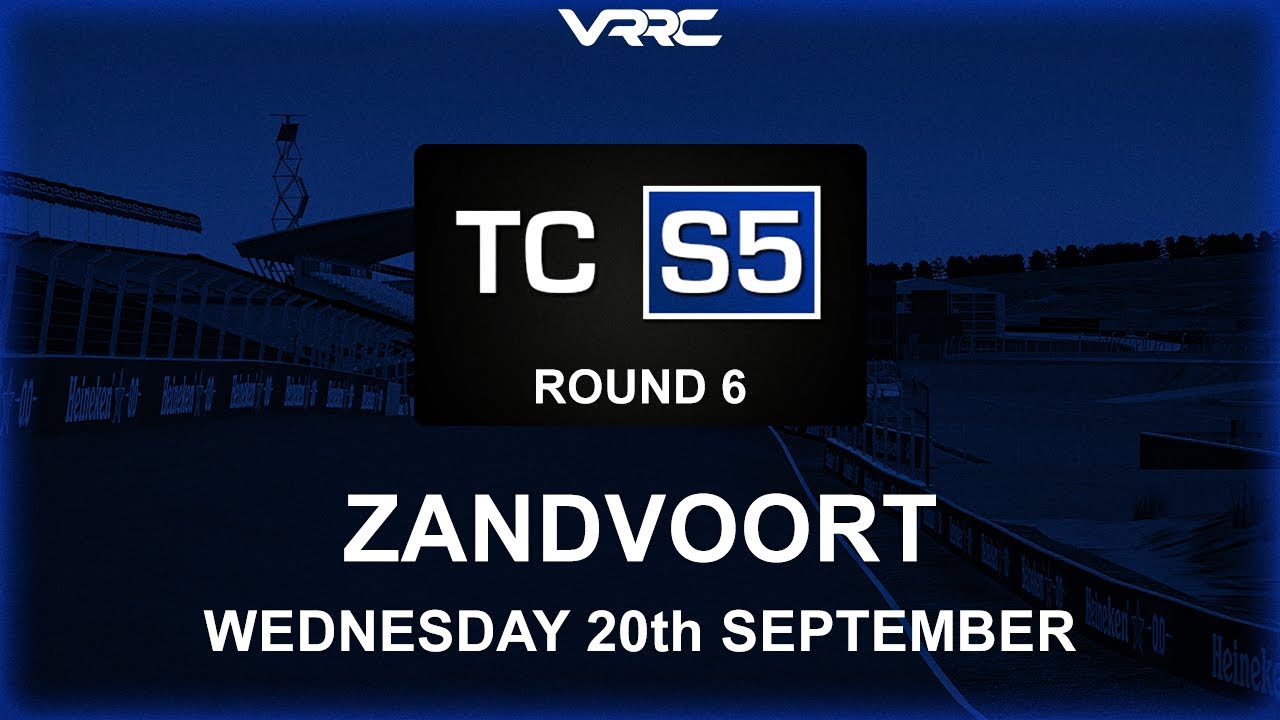 VRRC | Cammus Simulation TC S5 | Track Guide: Zandvoort - YouTube