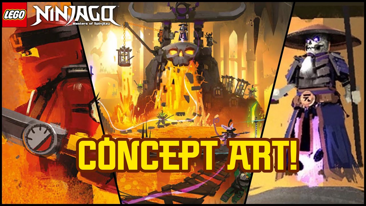 Ninjago: New Concept Art REVEALED! (New Details!) - YouTube