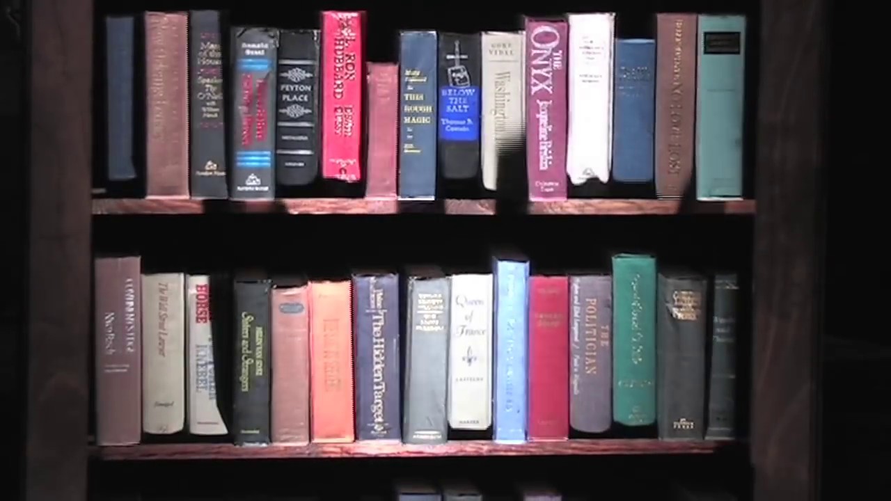 Frightprops - Haunted Bookcase Haunted House Prop - YouTube