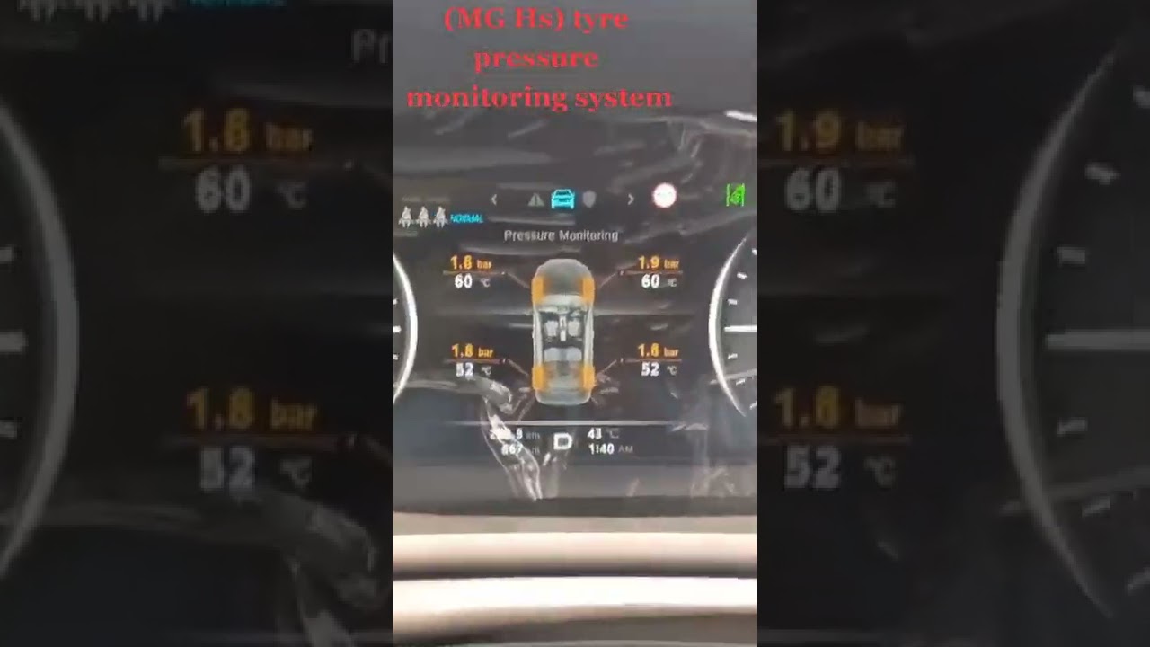 MG HS 2021 Tyer Pressure Monitoring System 🤔 | #shorts - YouTube