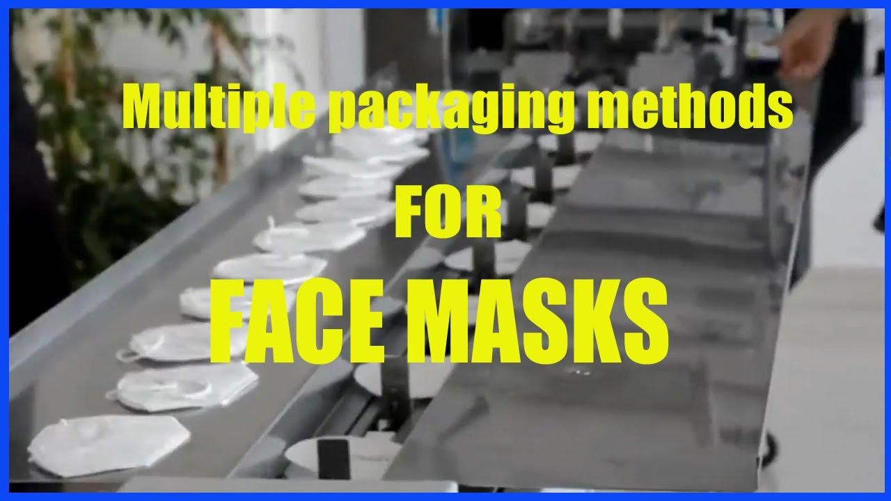 Medical masks packaging system｜Automatic disposable mask N95 mask ...