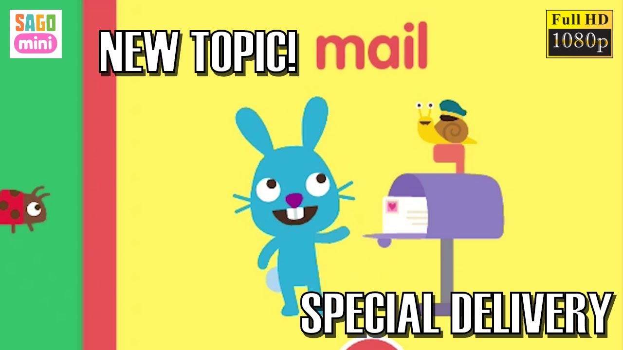 Sago Mini School: Mail | Playthrough | Kids Games - YouTube