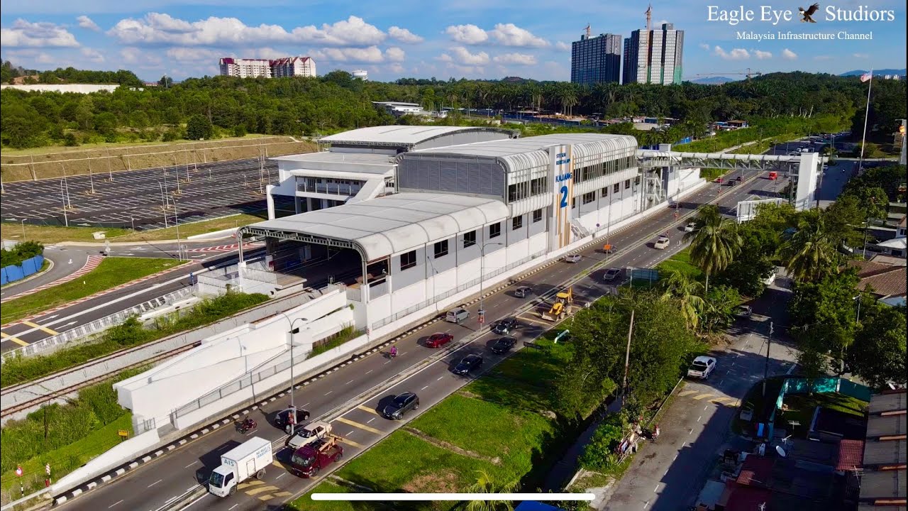 New Station KTM ( kajang 2 ) Almost Completed September 2021 - YouTube