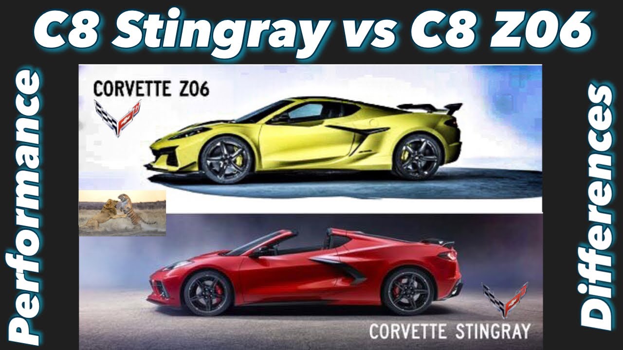 C8 Stingray vs C8 Z06 vs C7 Z06 vs C7 ZR1 | Who Wins At The Track ...