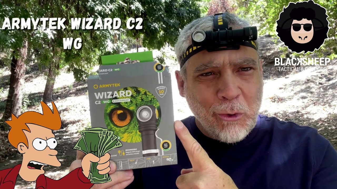 Armytek Wizard C2 WG una linterna multifuncional muy útil - YouTube