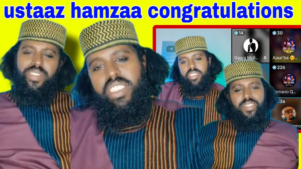 ustaaz hamzaa congratulations 🎊 - YouTube