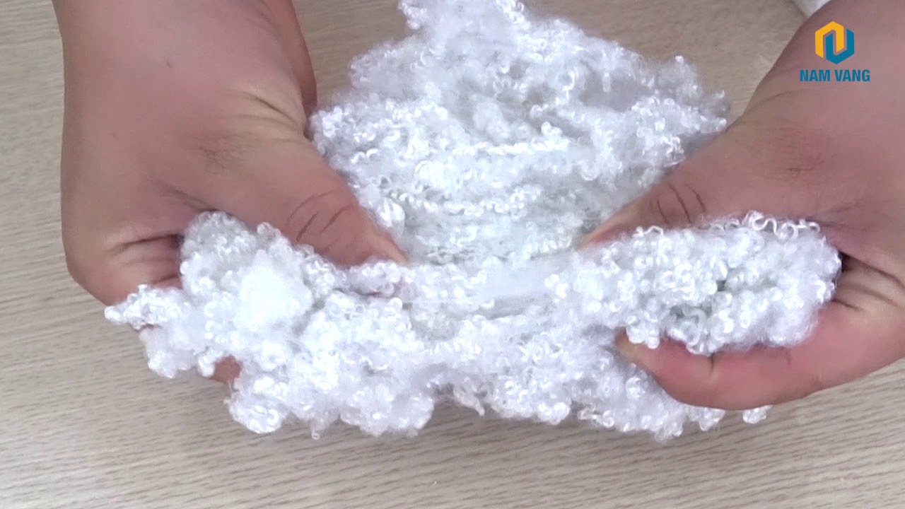 Hollow Conjugated Siliconized Polyester Staple Fiber - Part 1 - YouTube
