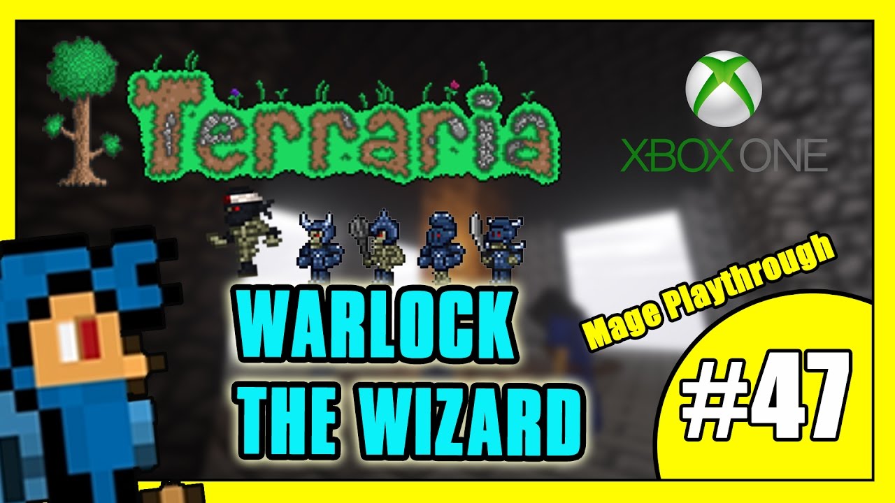 Terraria Mage Let's Play Part 47 - BONE MADNESS - Warlock The Wizard's ...