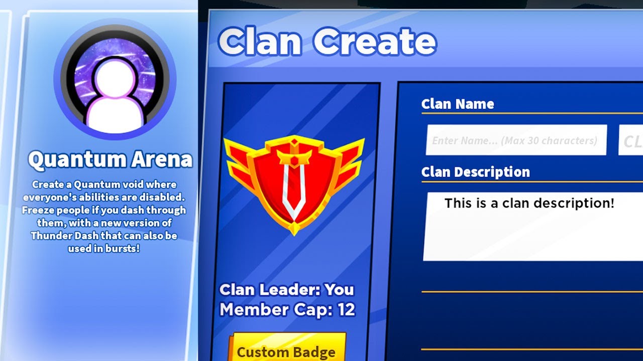 BLADEBALL QUANTUM ARENA, CLANS, AND JUGGERNAUT UPDATE! - YouTube
