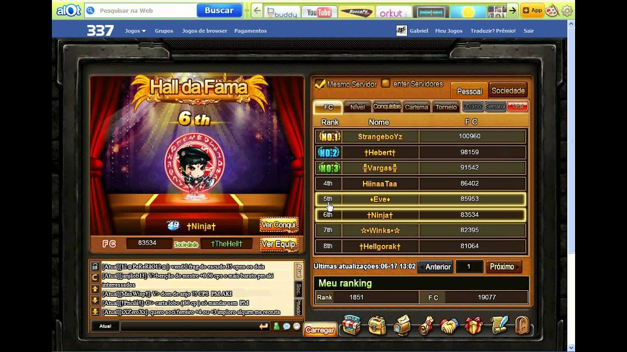 ddtank hall da fama s1 - YouTube