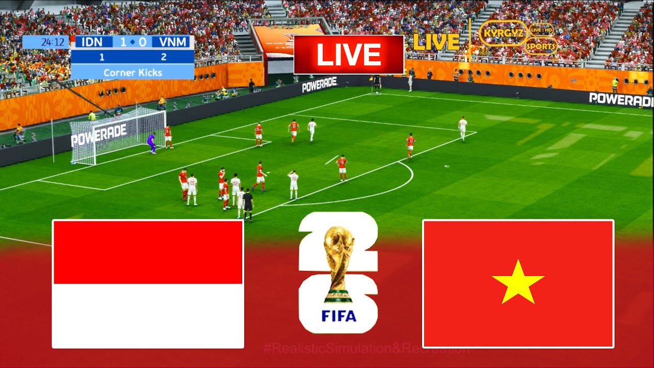 Indonesia vs Vietnam | 2026 FIFA World Cup Qualifiers (AFC) | Full ...