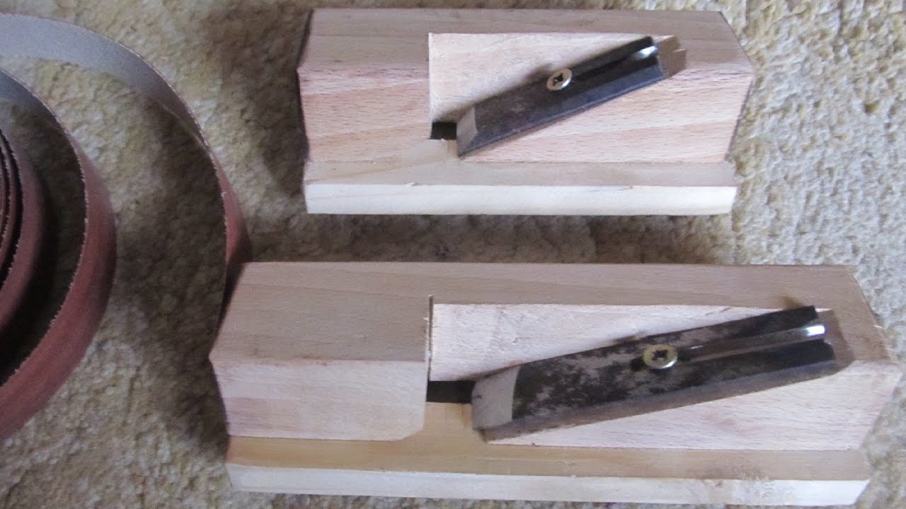 Élgyalu készitése házilag ( sarok gyalu) - YouTube