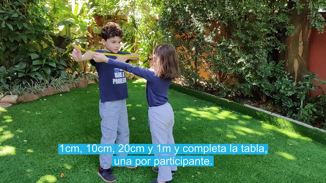 Midiendo con el cuerpo - #AprendoEnCasa – Matemática - YouTube