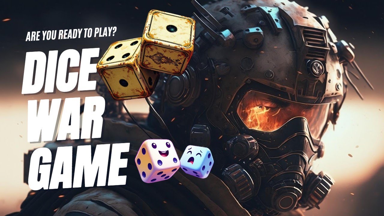 Dice #war game Challenge games Guess the Number and Name, thing Place ...