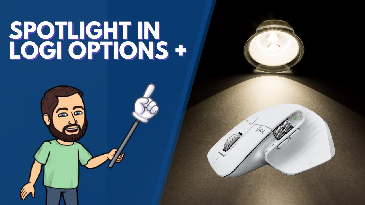 How to Spotlight Your Cursor with Logi Options Plus - YouTube