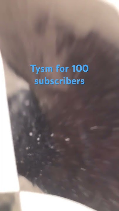 Tysm - YouTube