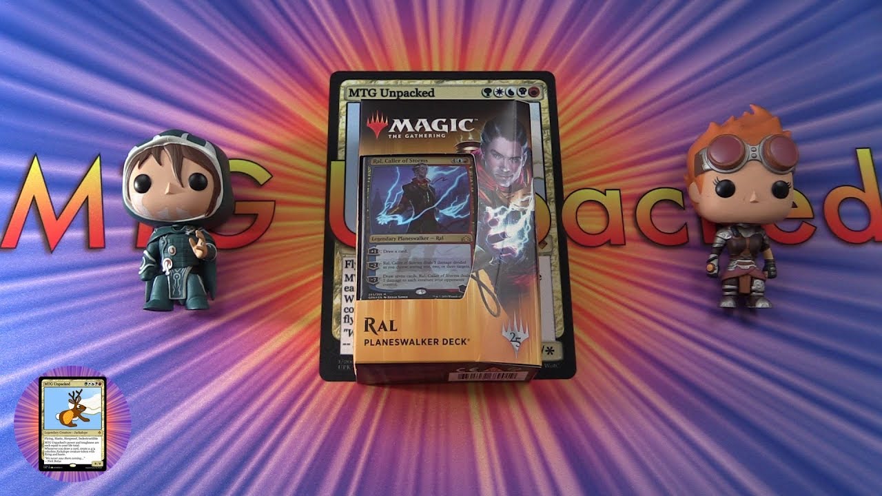 Guilds of Ravnica Ral Planeswalker Deck unboxing - YouTube