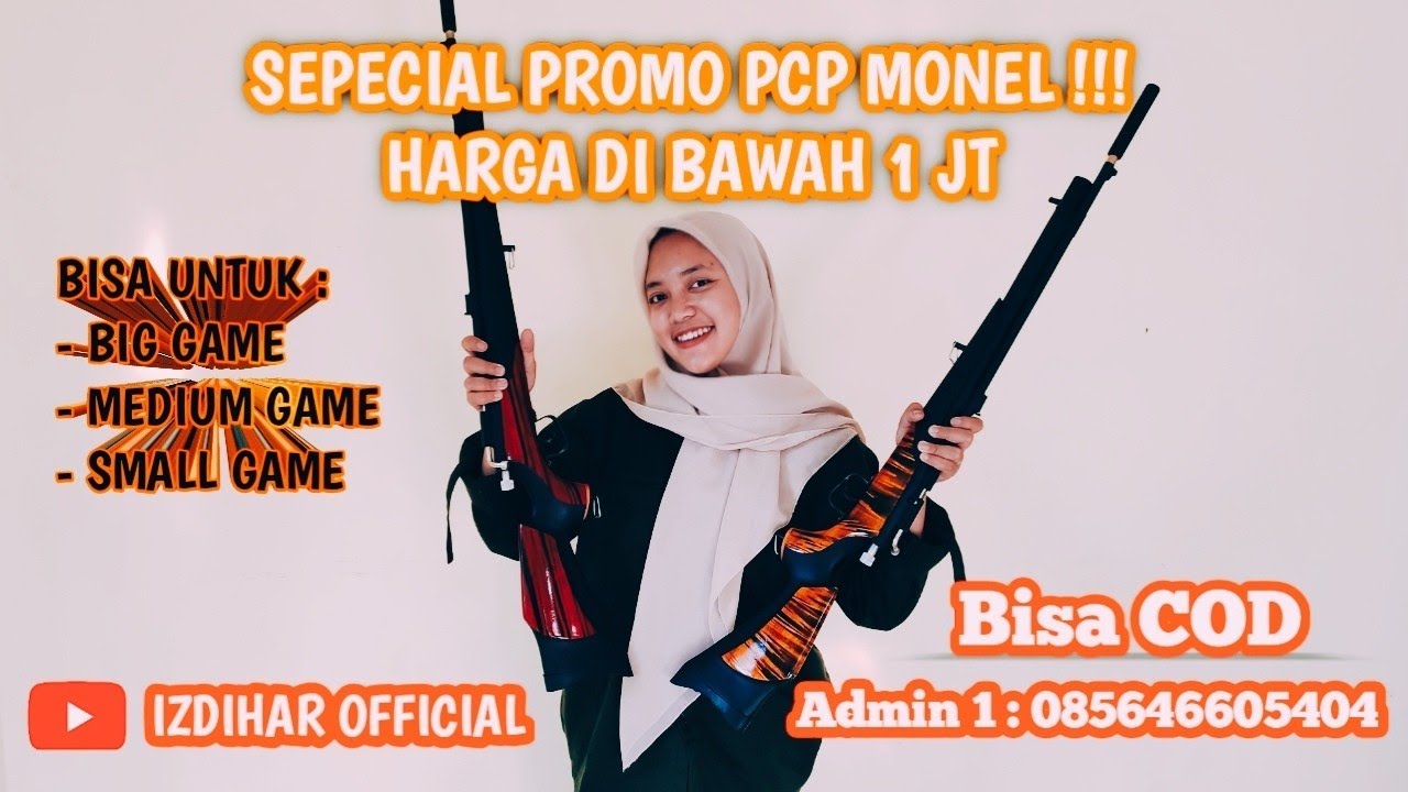 PROMO PCP BENYAMIN MONEL 4000 PSI ( unit mewah harga merakyat ) - YouTube