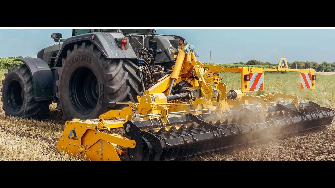 Fresadora Alpego TYSON 600 - YouTube