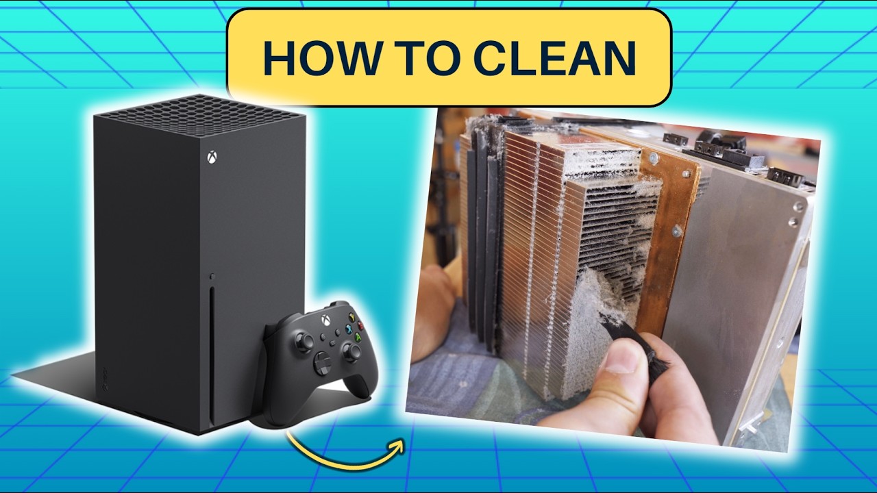 Xbox Series X - Disassembly, Clean and Re-paste - YouTube