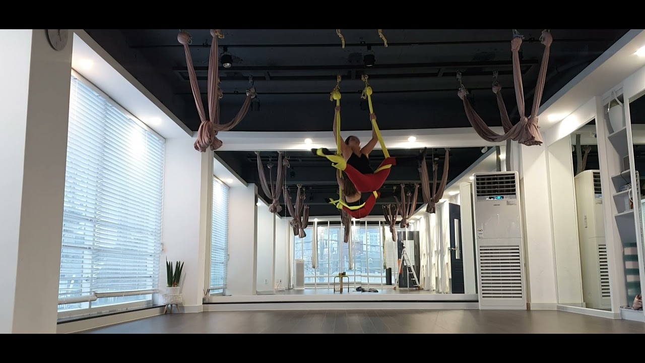 플라잉요가 에어리얼요가 Flyingyoga Youtube