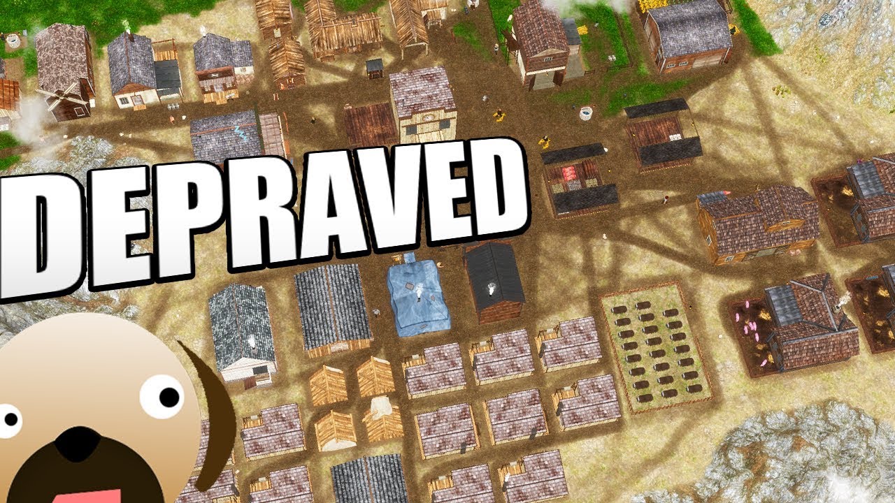 Building a Town in this Wild West City Builder - Depraved Gameplay ...