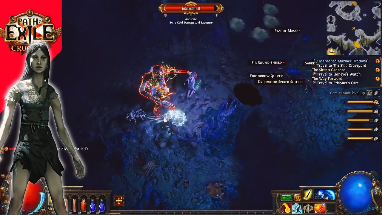 ACT II map exploring | Path Of Exile Live - YouTube