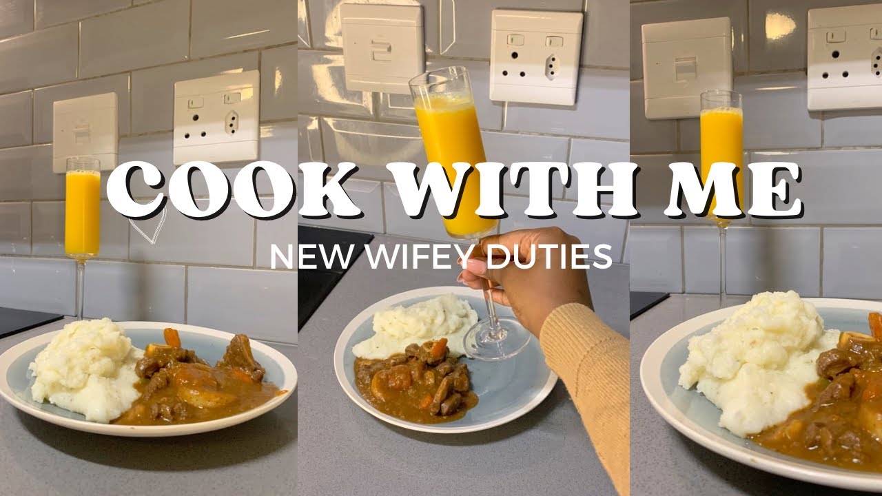 Cook with Me: New Wifey Recipes | Easy Lamb Stew and Pap Recipe ...