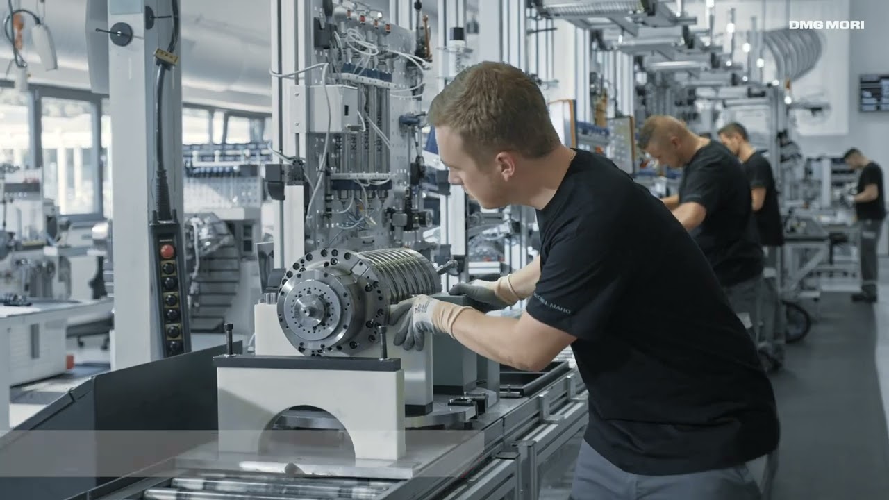 DMG MORI Spindle Excellence: When it really has to be fast - YouTube