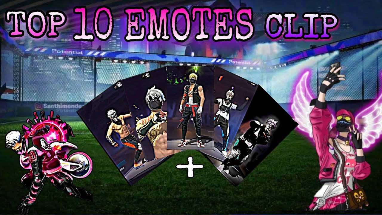 ff emote pack for editing copyright free||free fire emote clip||ff clip ...
