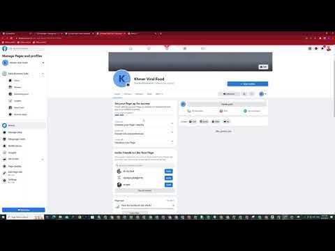 How create page classic and profile page with VPN and fbacc.io - YouTube