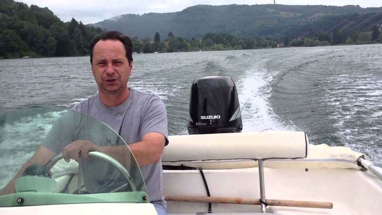 ESSAI CAP 400 + 40 CV SUZUKI - YouTube