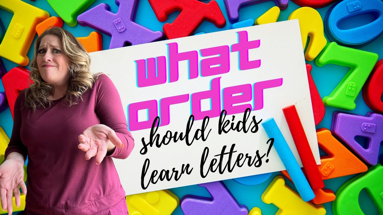 Best Order To Introduce Letters | How To Teach A Child To Read - YouTube