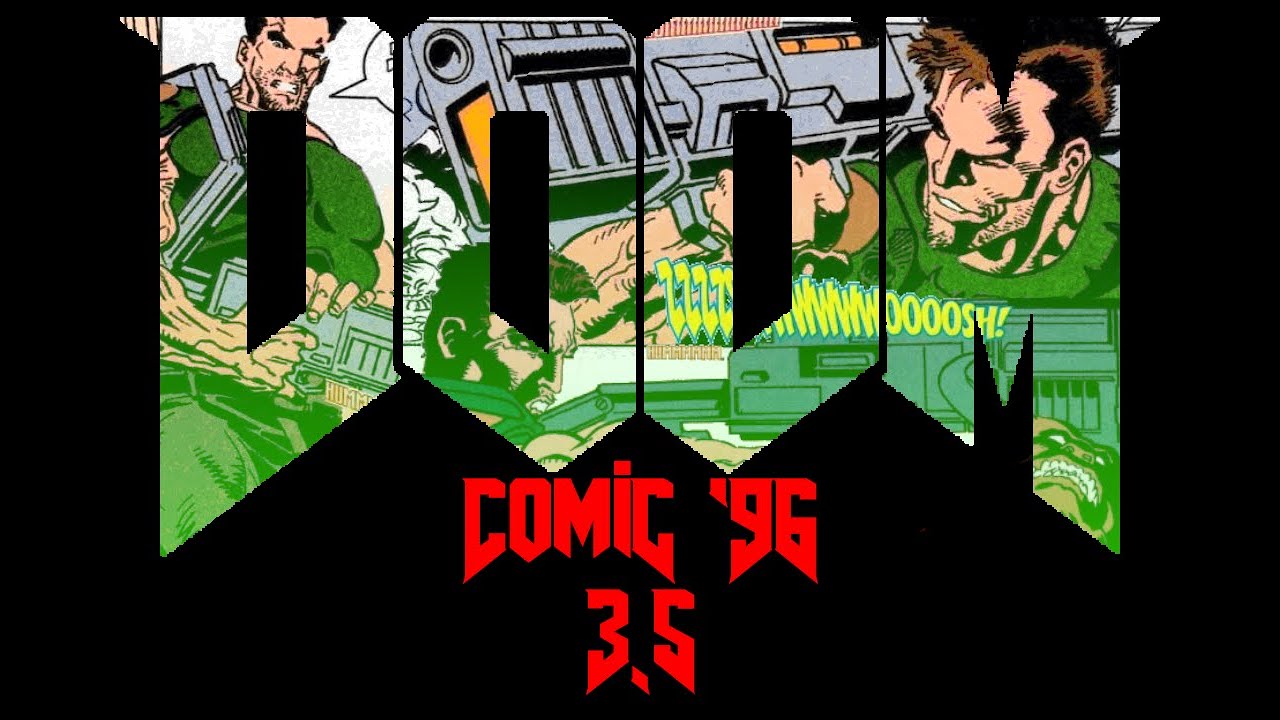 The BFG (and the plasma rifle!) - Doom Comic '96 v3.5 (Subtitles ON ...