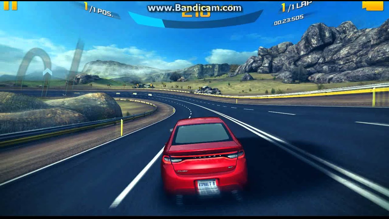 Asphalt 8 Airborne PC Game Play - Video 1 - Tutorial Race - YouTube