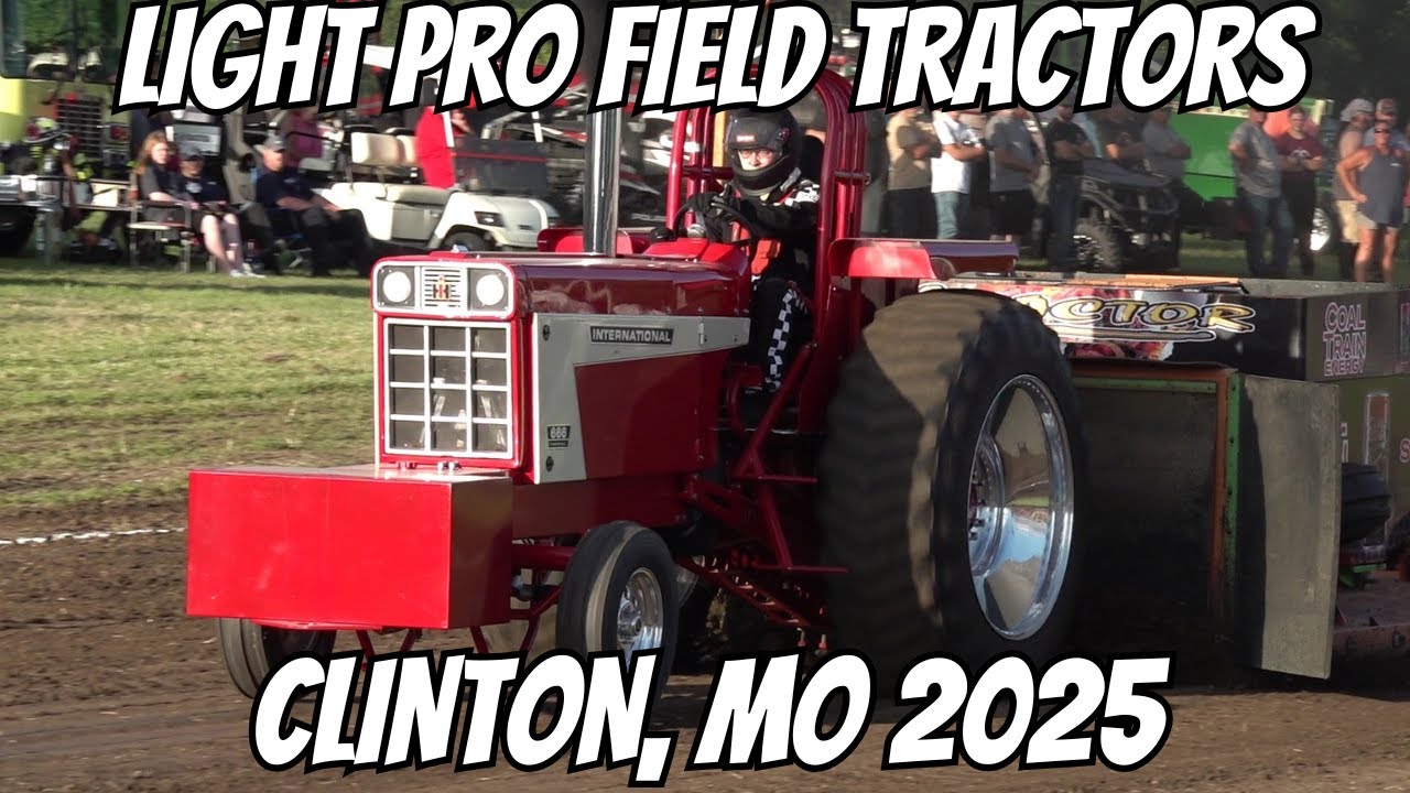 MSTPA Light Pro Field Tractors from Clinton, MO June 28th, 2025! - YouTube