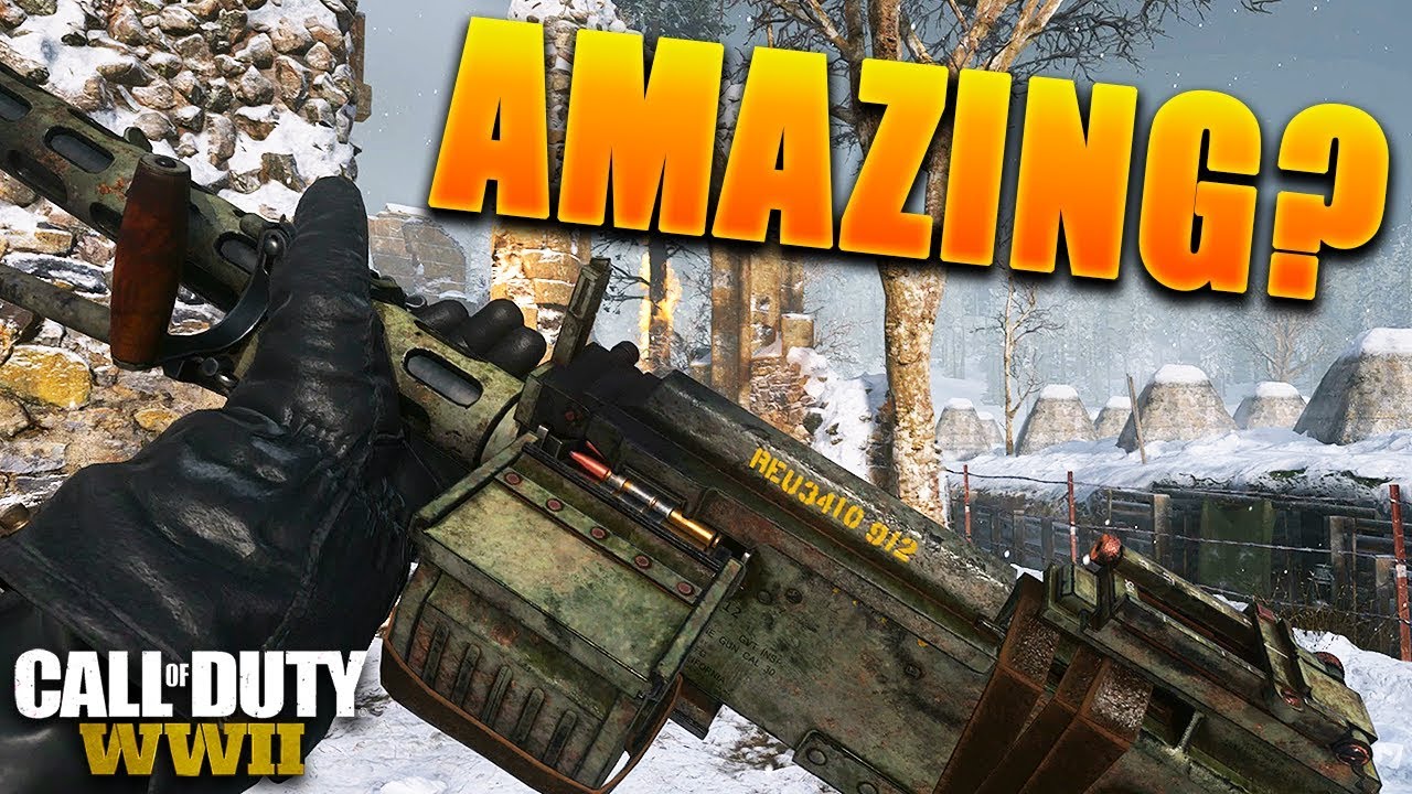 the *NEW* STINGER LMG - is it AMAZING or AWFUL? (NEW COD WW2 STINGER ...