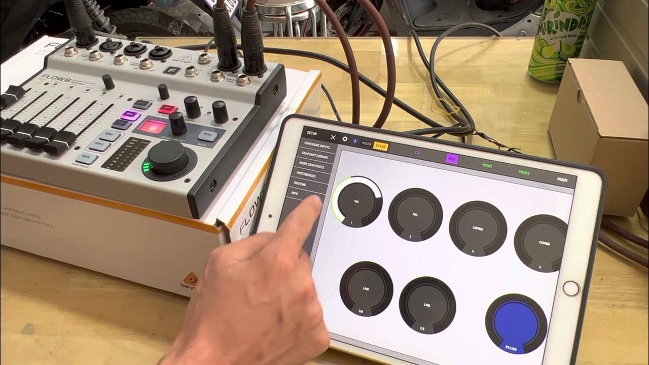 Behringer Flow 8 - YouTube