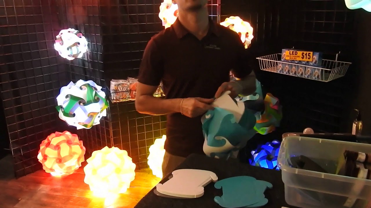 Luva Lamps Assembly by Tyler Martin - YouTube