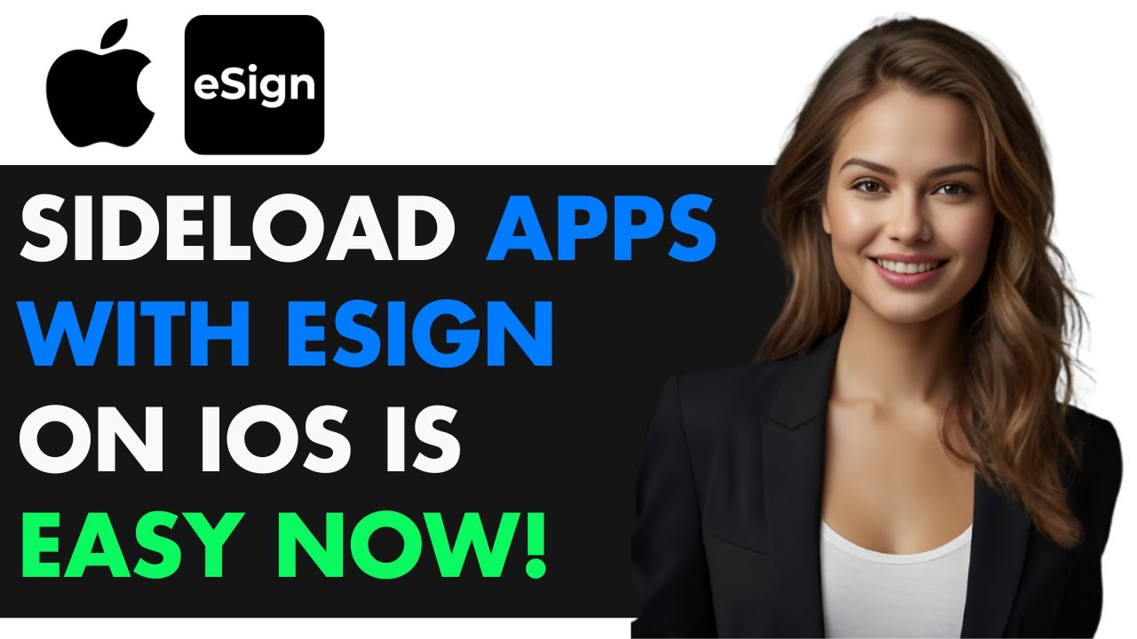 How to Use eSign on iOS to Sideload Apps Fast and Easy! (2025 Tutorial ...