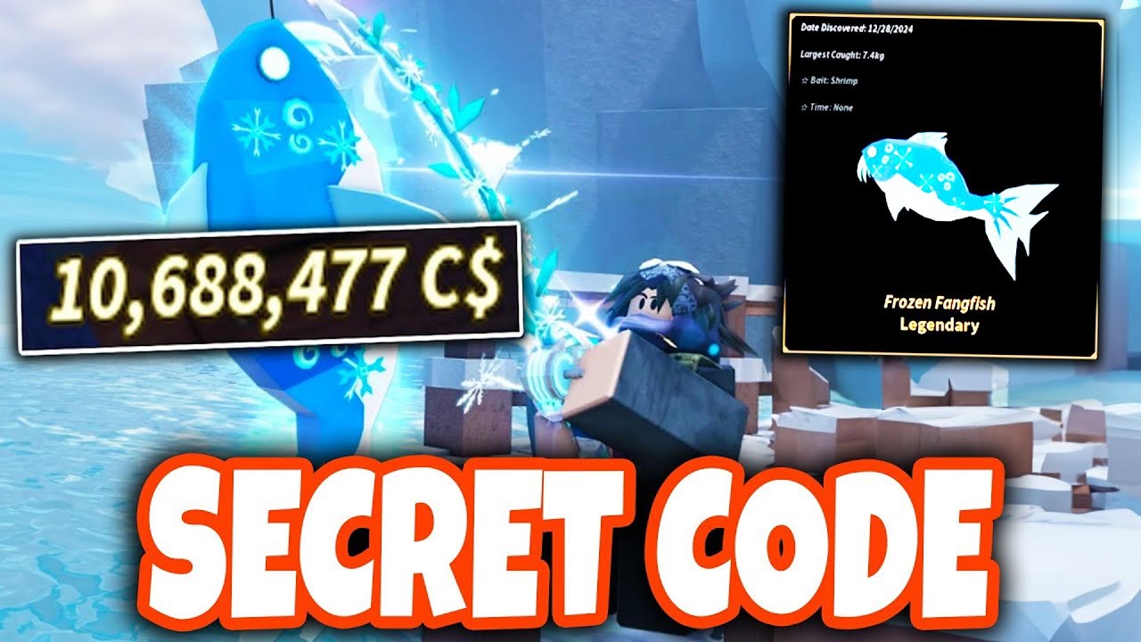 FISCH SECRET WINTERS EDGE 2025 CODES! - YouTube