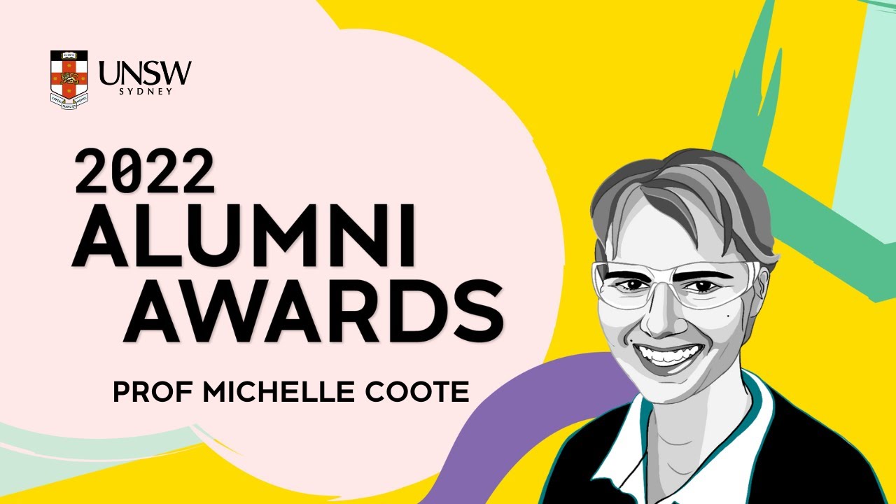 Professor Michelle Coote | 2022 UNSW Alumni Award Winner - YouTube