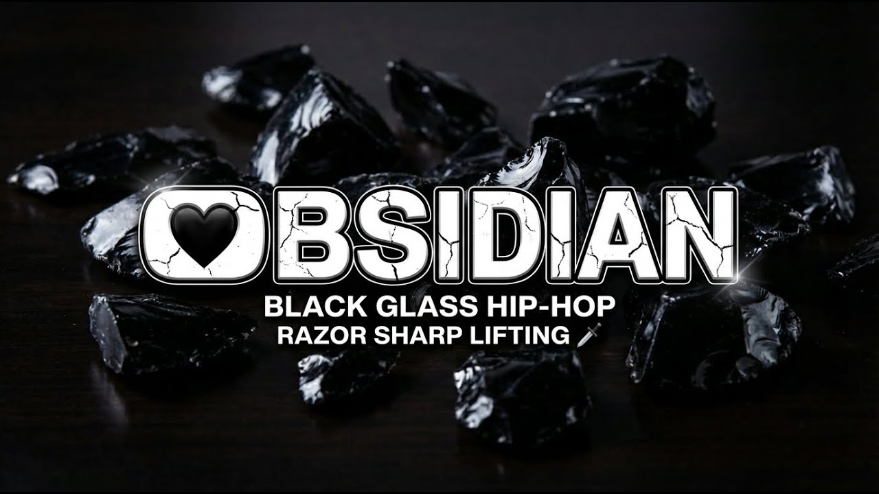 🖤 OBSIDIAN — Black Glass Hip-Hop | Razor Sharp Lifting 🗡️ - YouTube
